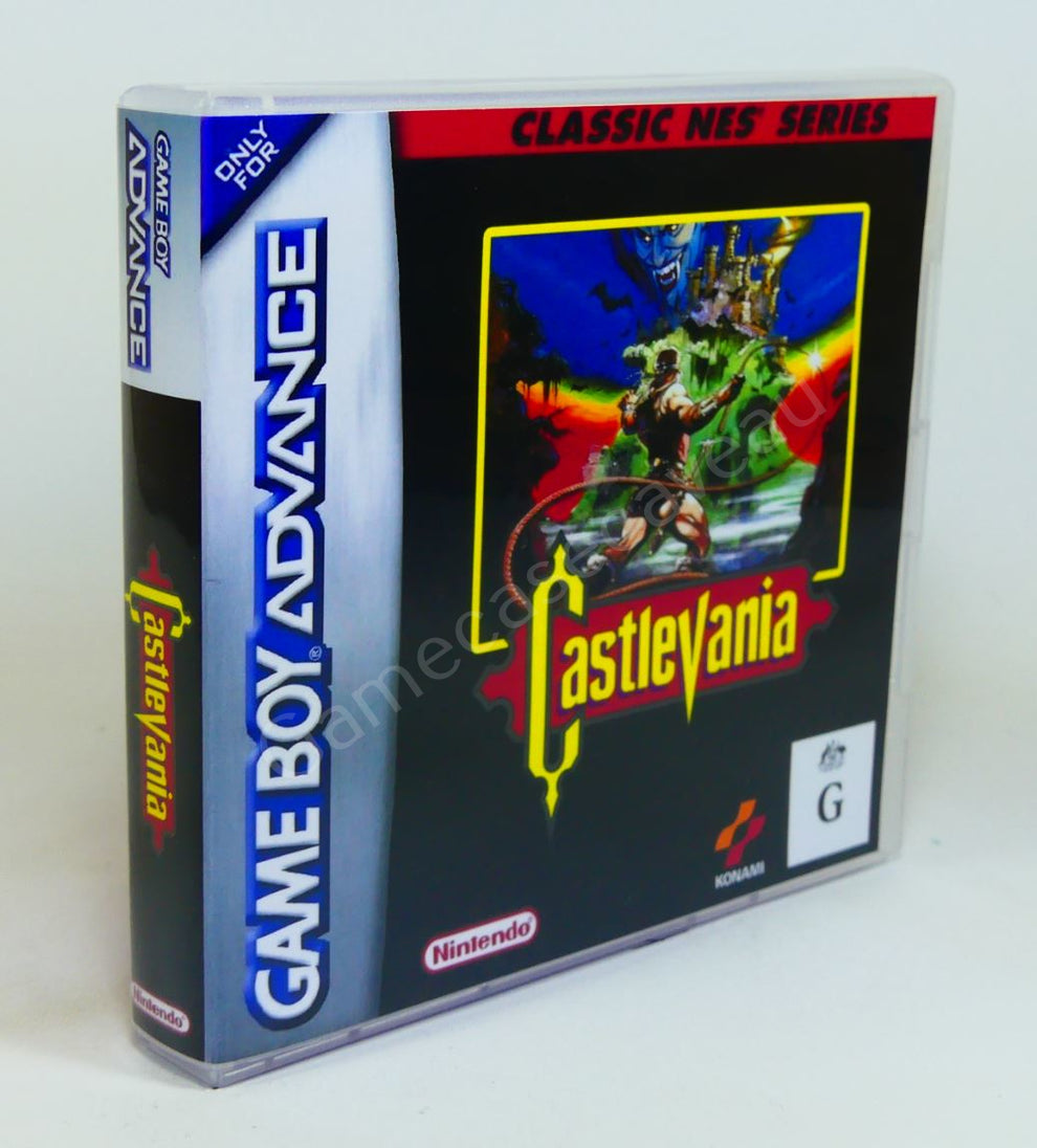 Castlevania Classic - GBA Replacement Case – GameCaseCaveAU