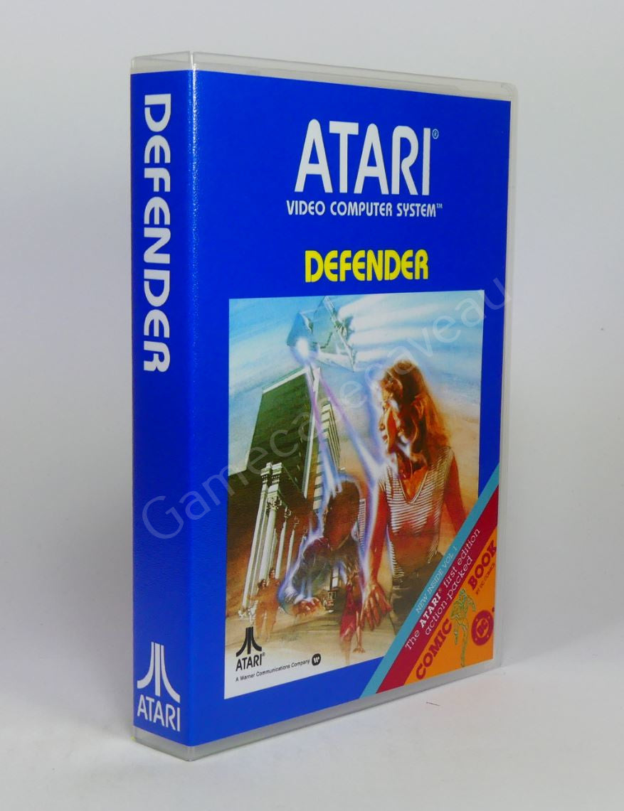 Defender - 2600 Replacement Case – GameCaseCaveAU