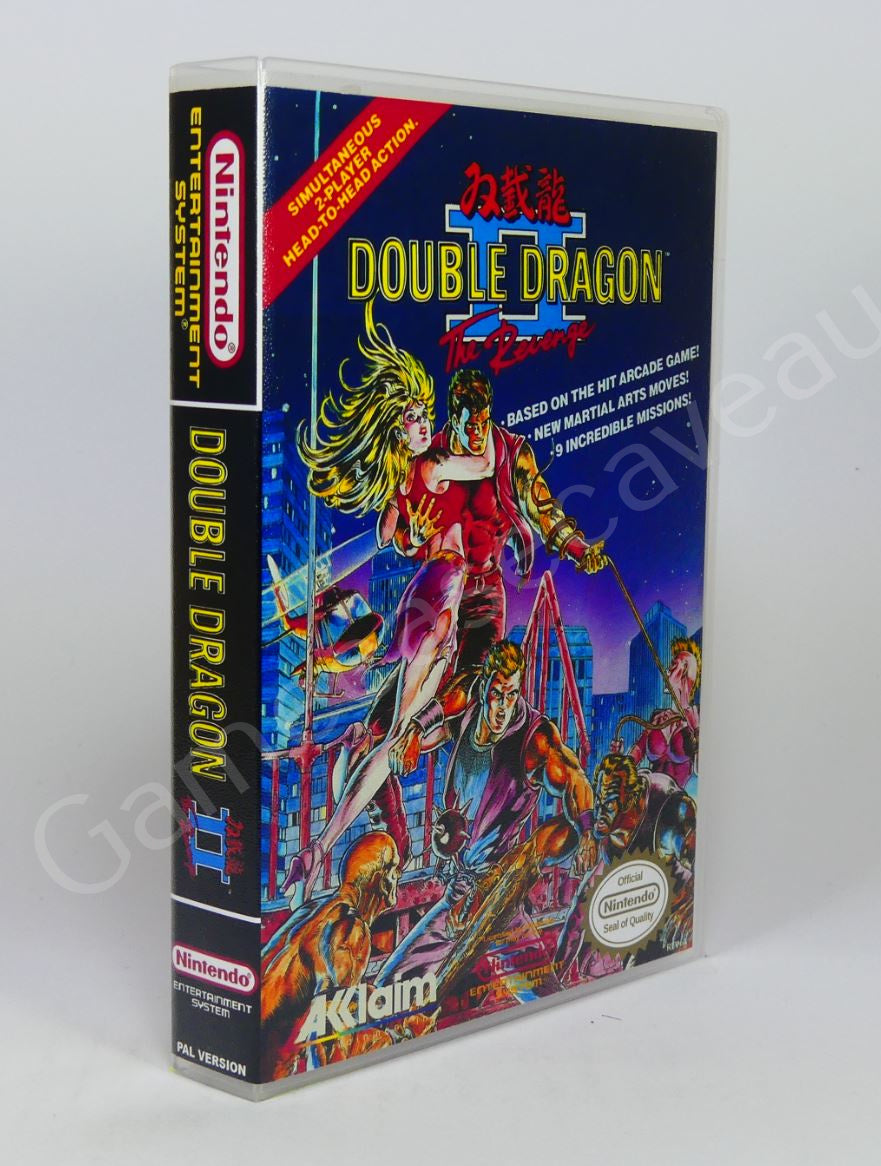 Double Dragon II - NES Replacement Case – GameCaseCaveAU