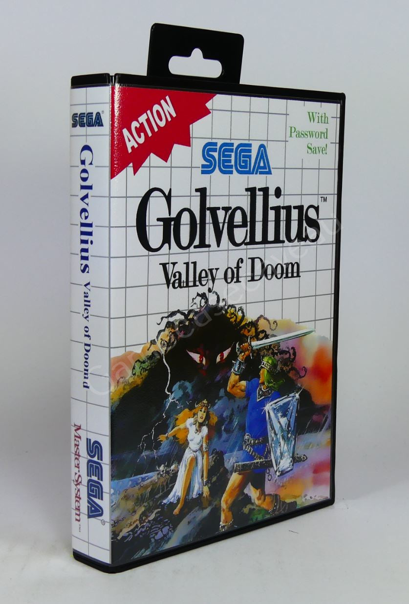 Golvellius - SMS Replacement Case – GameCaseCaveAU