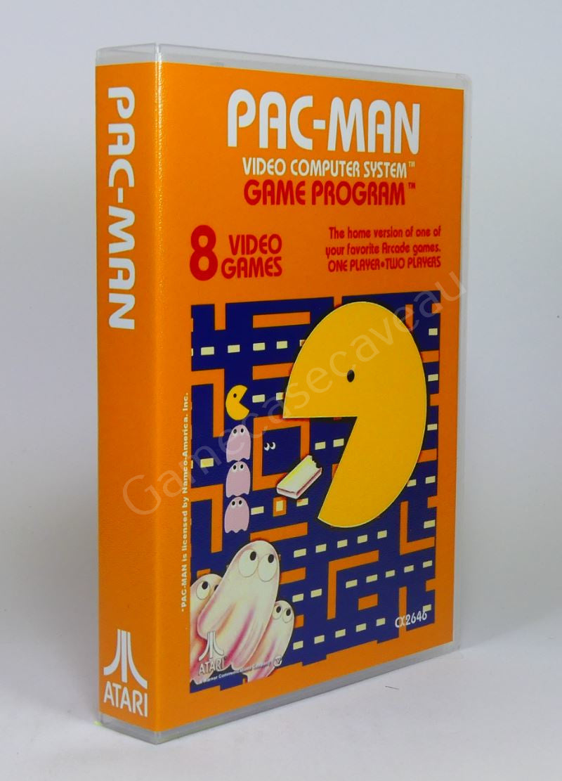 Pac-Man - 2600 Replacement Case – GameCaseCaveAU