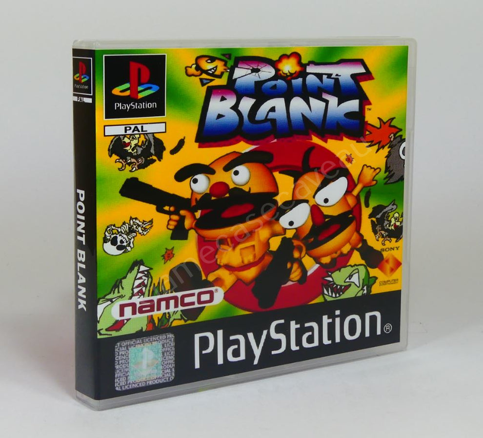 Point Blank - PS1 Replacement Case – GameCaseCaveAU