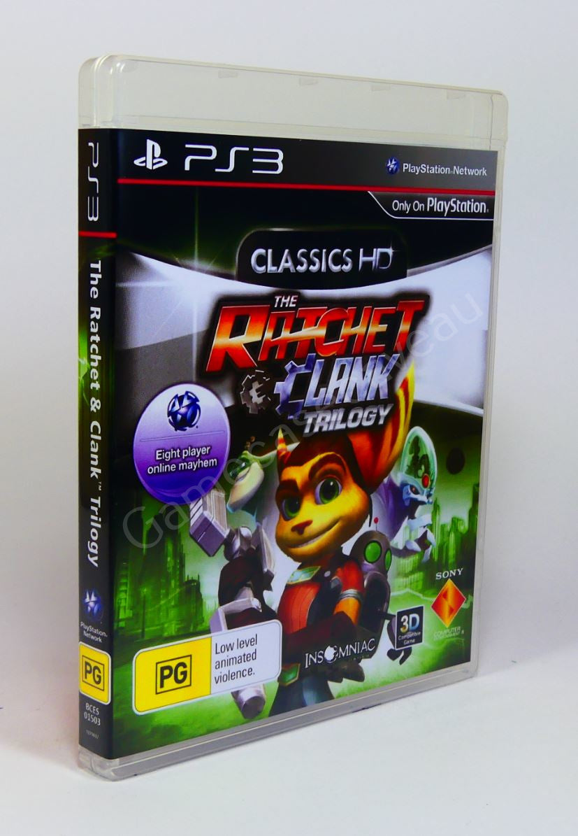 Ratchet & Clank Trilogy - PS3 Replacement Case – GameCaseCaveAU