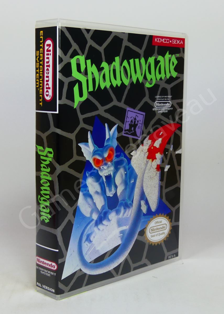 Shadowgate - NES Replacement Case – GameCaseCaveAU
