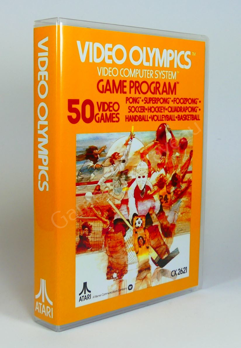 Video Olympics - 2600 Replacement Case – GameCaseCaveAU